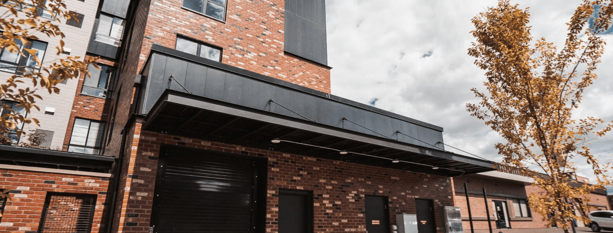 Building Canopy With Modern Designs - American Made - Vestis Systems