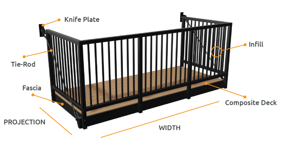 Bolt-On Balconies - Vestis Manufacturing