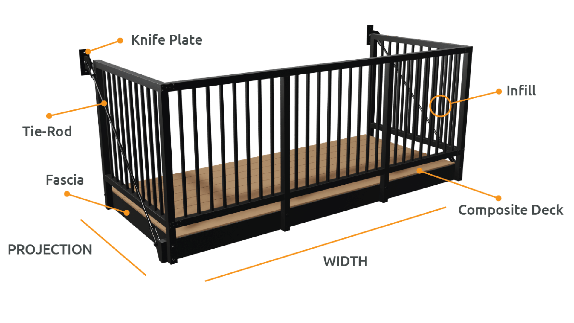 Bolt-On Balconies - Vestis Manufacturing