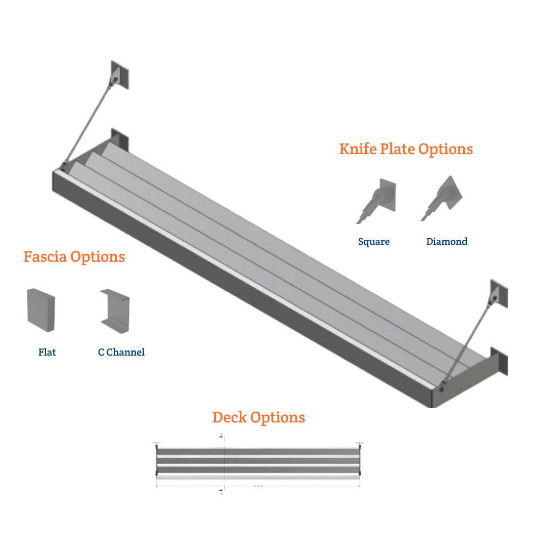 Architectural Products - Turnkey Canopies, Balconies - USA Made