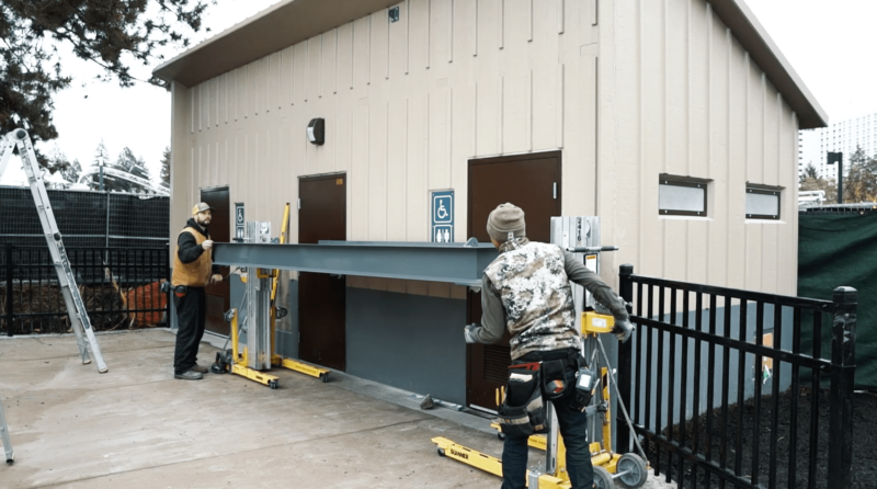 How To Install a Canopy - Vestis Systems Simple Installation.