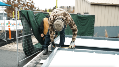 How To Install a Canopy - Vestis Installation.