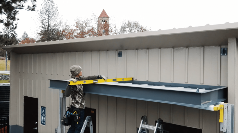 How To Install a Canopy - Vestis Systems Simple Installation.