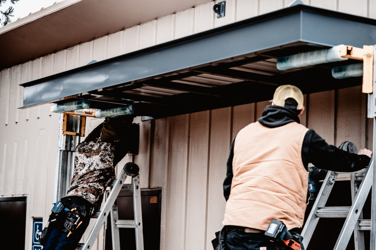 Pre-Designed Architectural Aluminum Canopy - Vestis Manufacturing