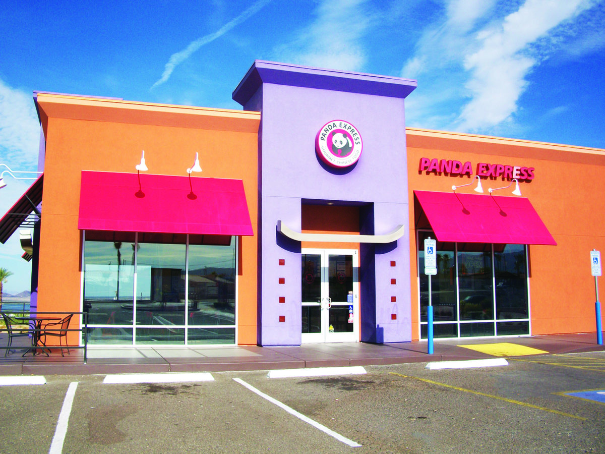 Panda Express Commercial Awnings - Vestis Manufacturing